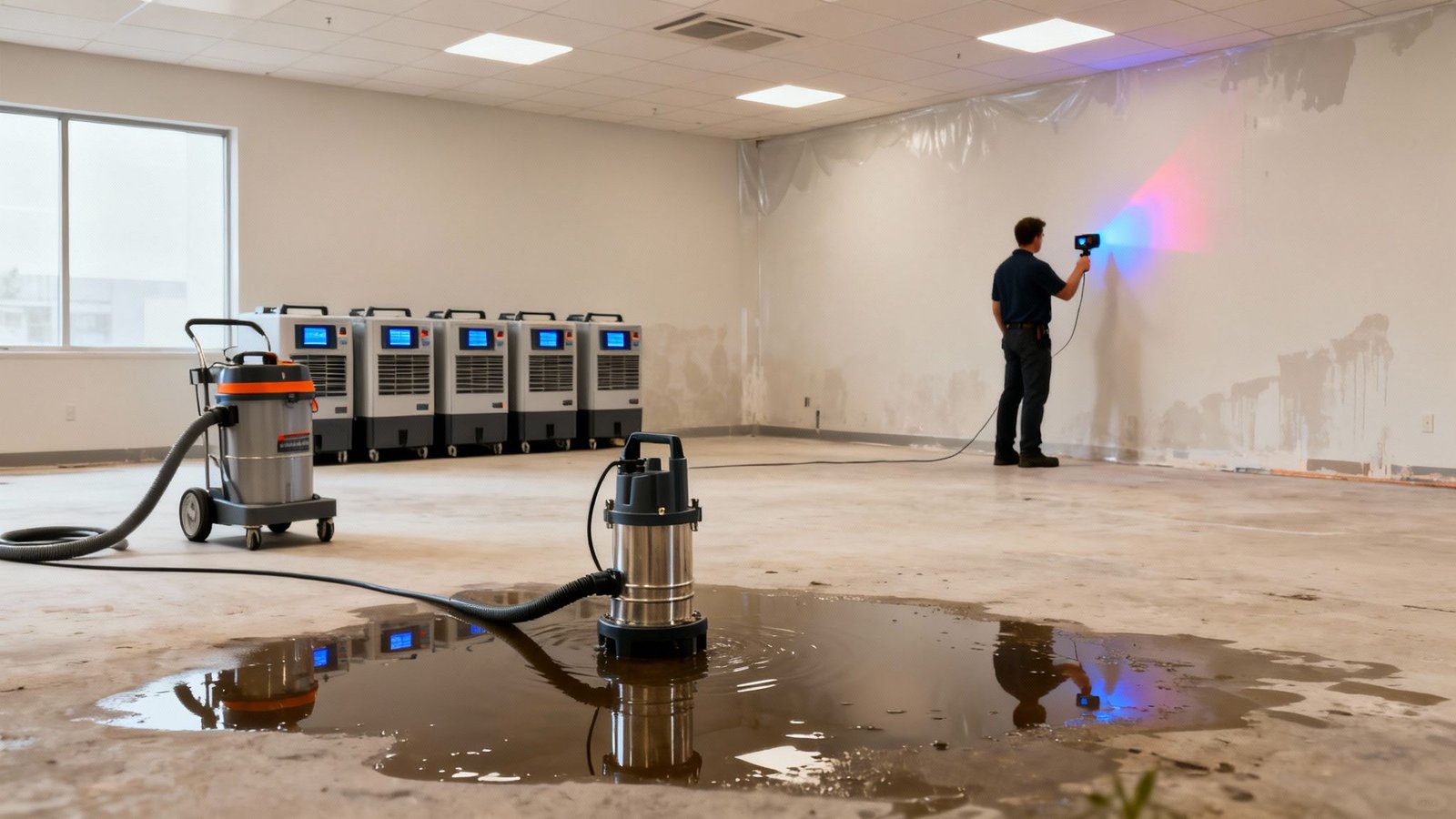 Commercial Water Damage Restoration: A Guide for Businesses