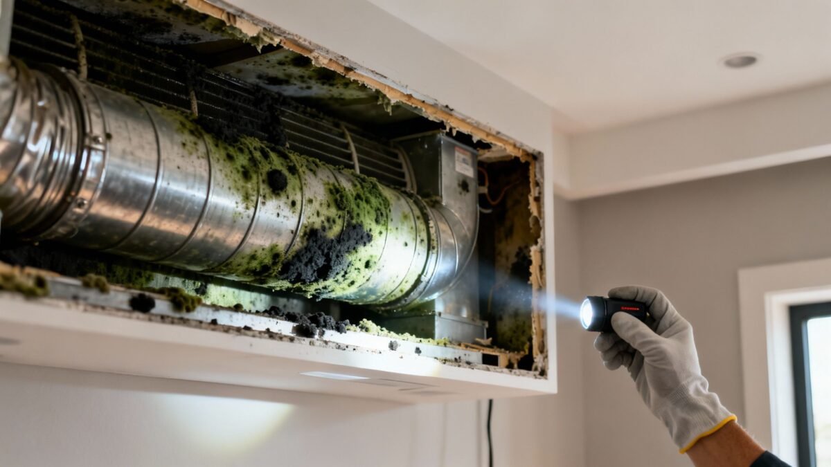 A Homeowner's Guide to Mold in Air Conditioning Ducts