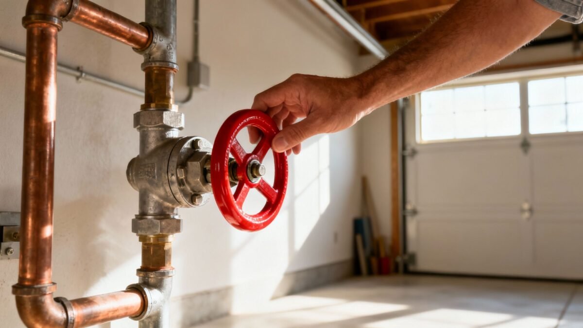 Where to Find Main Water Shut Off Valve in a Los Angeles Home